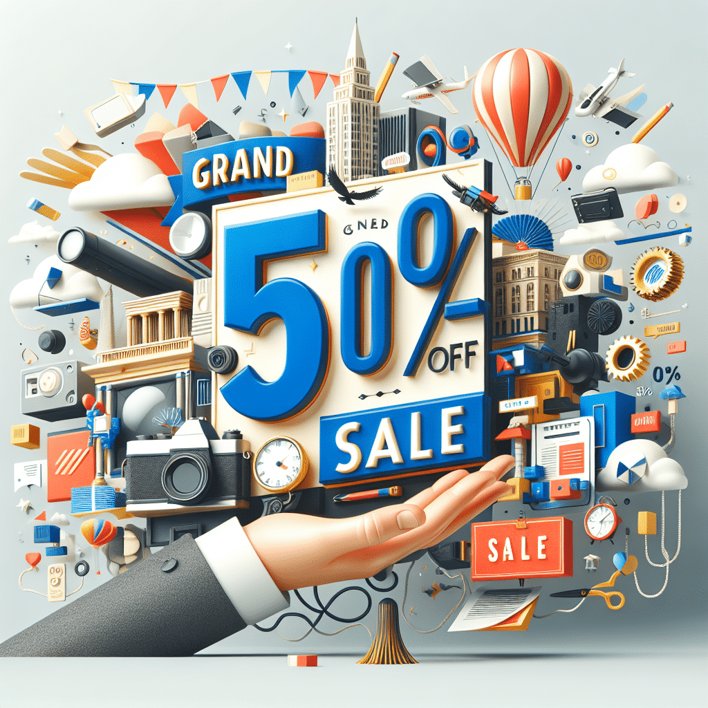 ¡Aprovecha el Mega Descuento: 50% en Todo! — Andalucía Informa